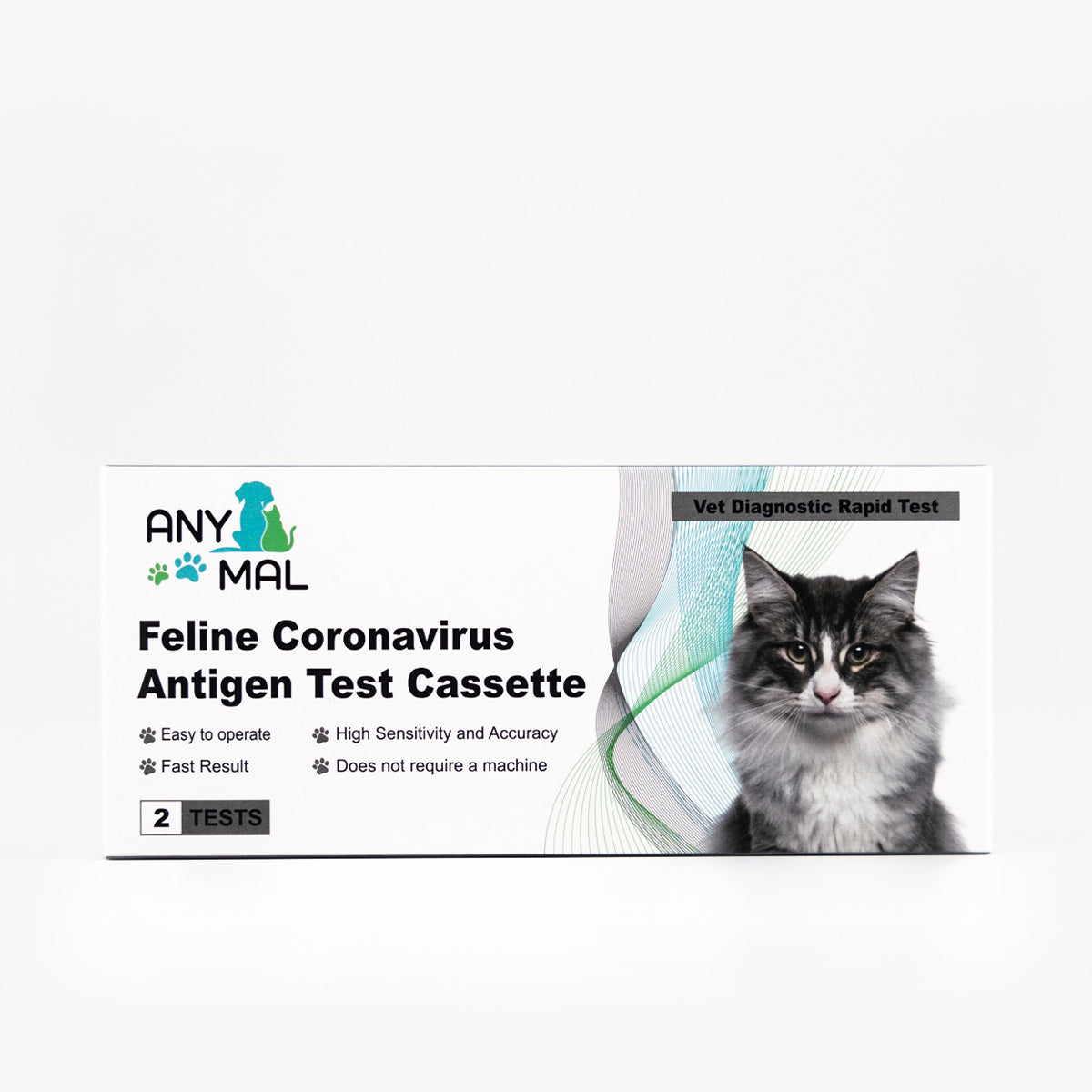 Feline Coronavirus Antigen Test Cassette – Anymal | Vet Rapid Test Kits ...